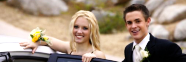 vancouver-prom-couple-limo - Silver Star Limousine Service Vancouver